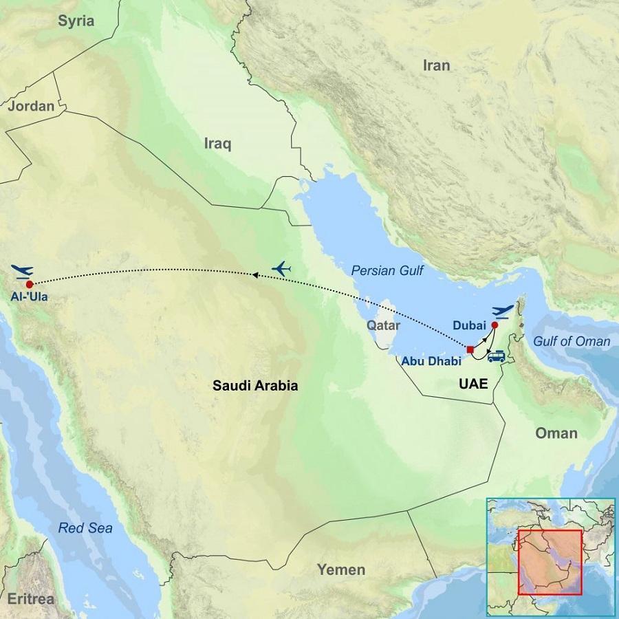 Highlights Of UAE And Saudi Arabia Indus Travels