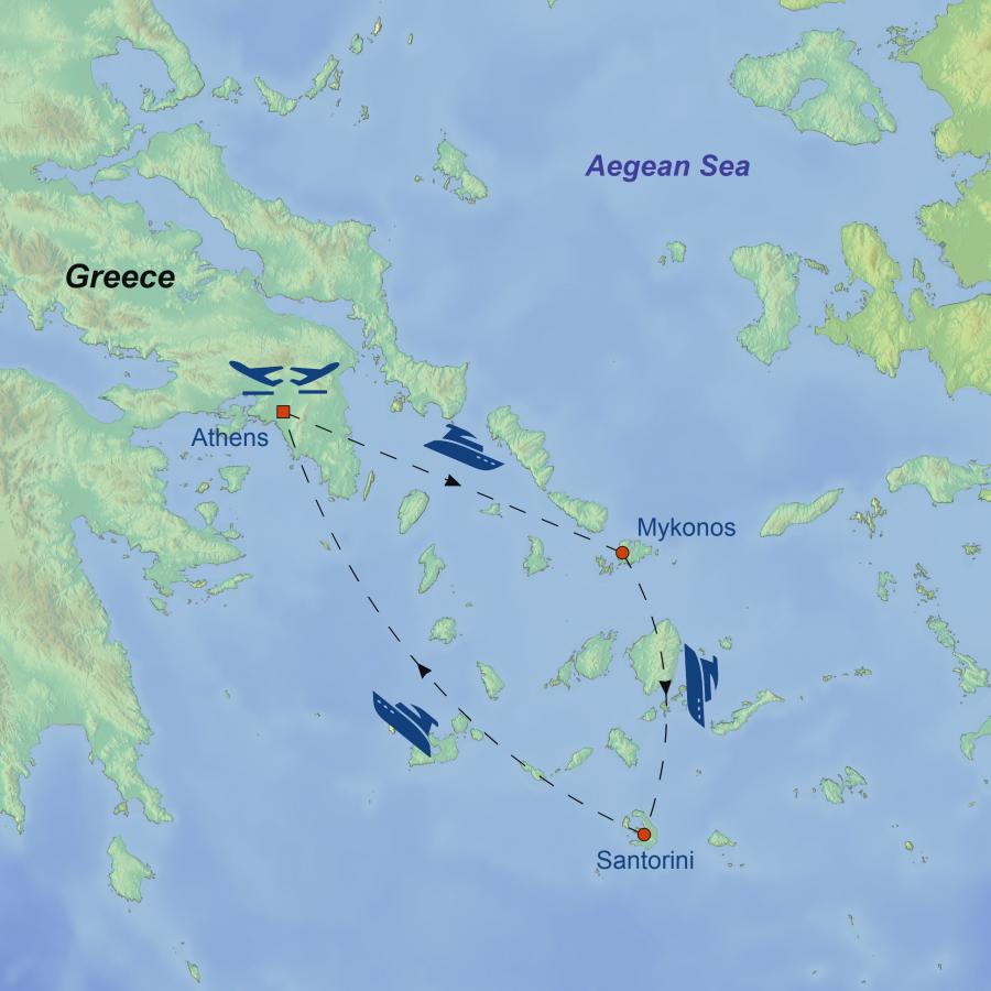 Majestic Islands of Greece with Doris Anderson | Indus Travels